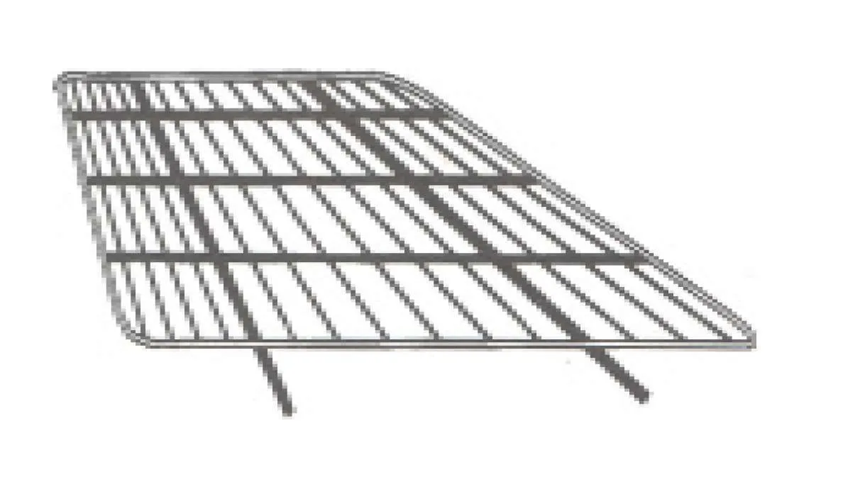 HR1-106 Hill Phoenix 23.75" X 29" Wire Rack with Set Pins - Supermarket ...